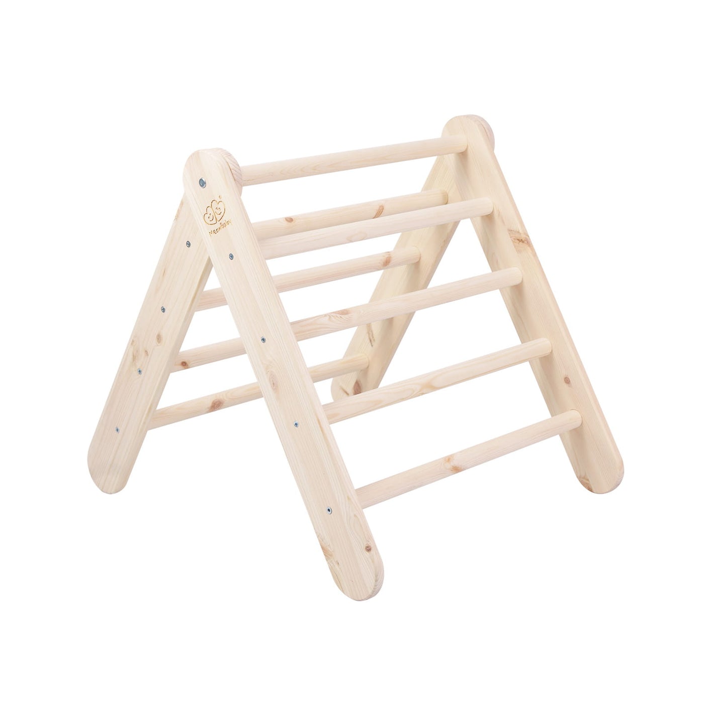 Large Wooden Pikler Ladder - Natural Wood – Little Yoddha Steps