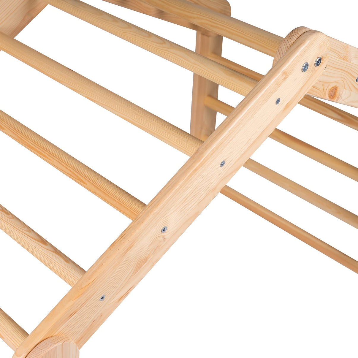 Large Wooden Pikler Ladder - Natural Wood – Little Yoddha Steps